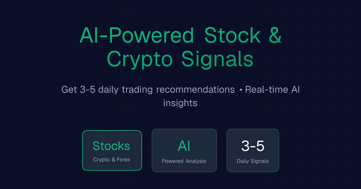AI Trading Signals for Stocks & Crypto | Signal Whisper | Signal Whisper
